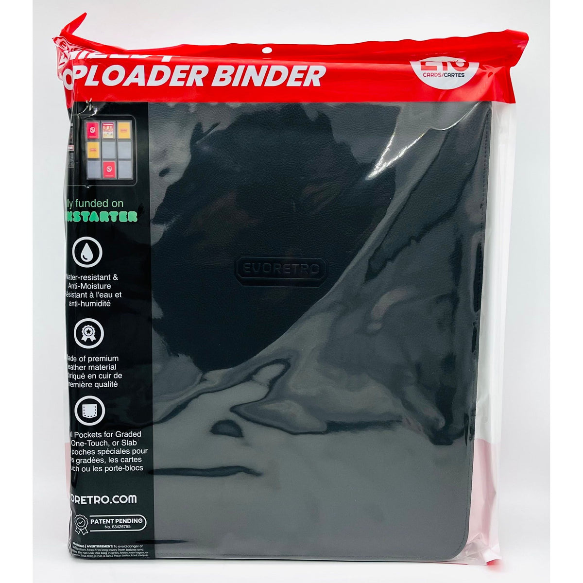 EVORETRO Shield+ Toploader Binder, Black – Fandom Trade