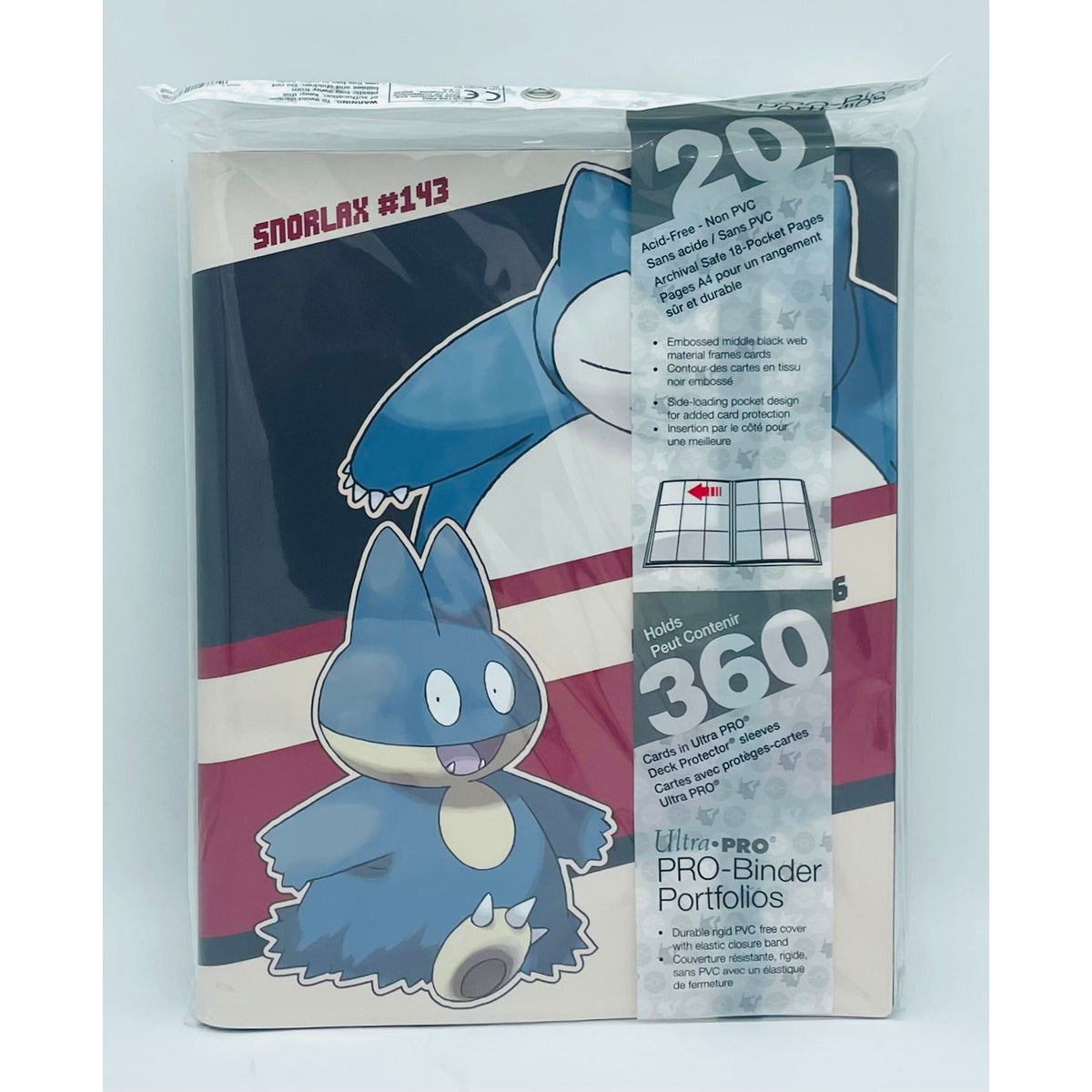 Ultra PRO Pokemon Snorlax & Munchlax 9-Pocket PRO Binder – Fandom Trade